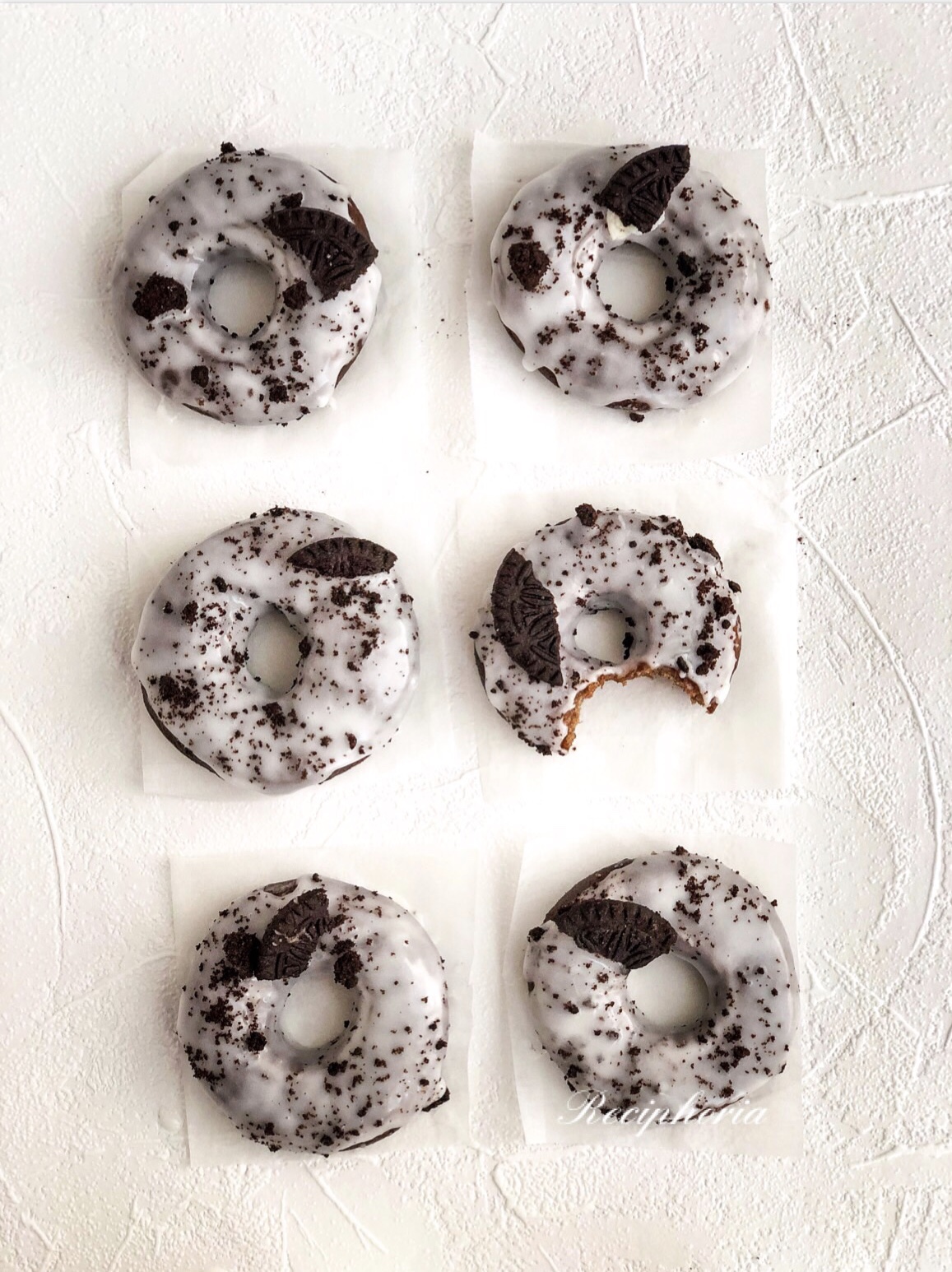 Oreo cookies Doughnuts with wholewheat flour - Reciphoria